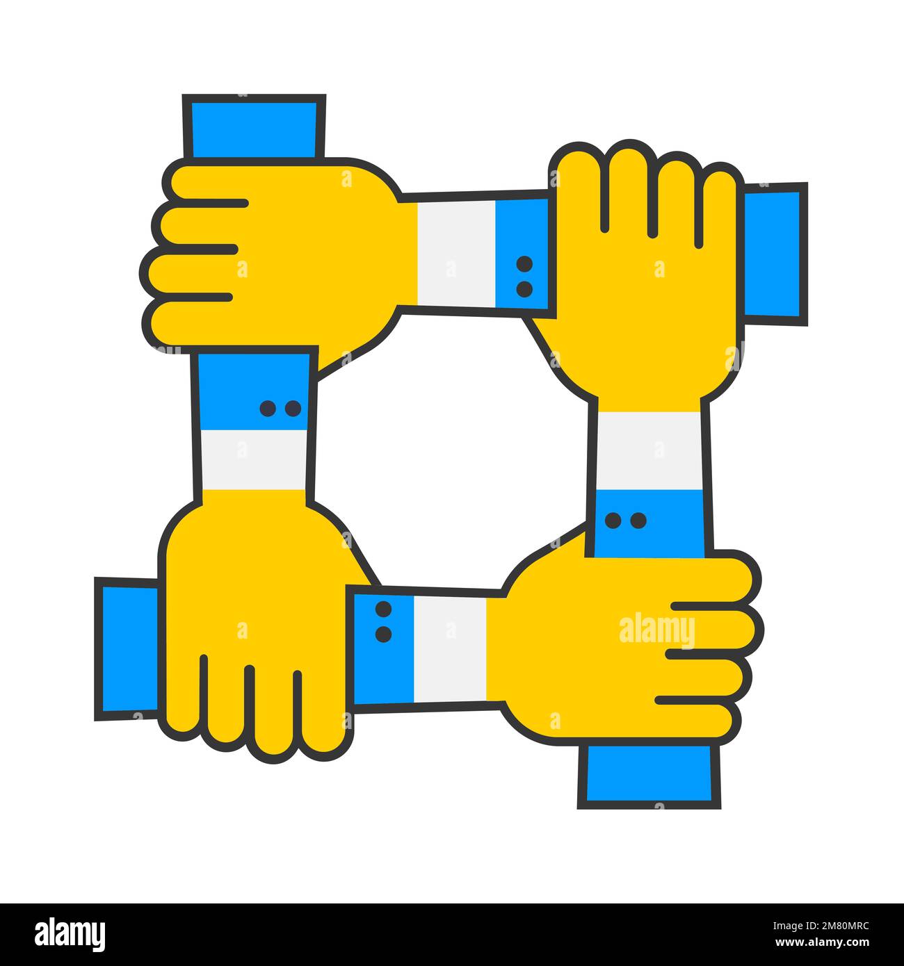 Mutual responsibility Cut Out Stock Images & Pictures - Alamy