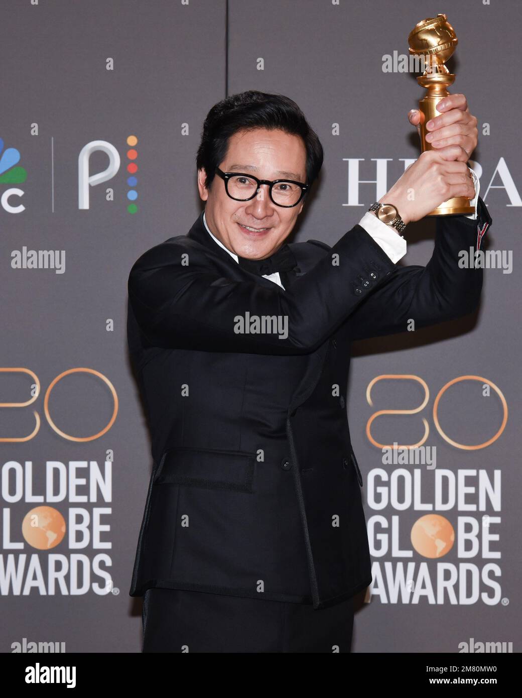 Ke huy quan golden globe hi-res stock photography and images - Alamy
