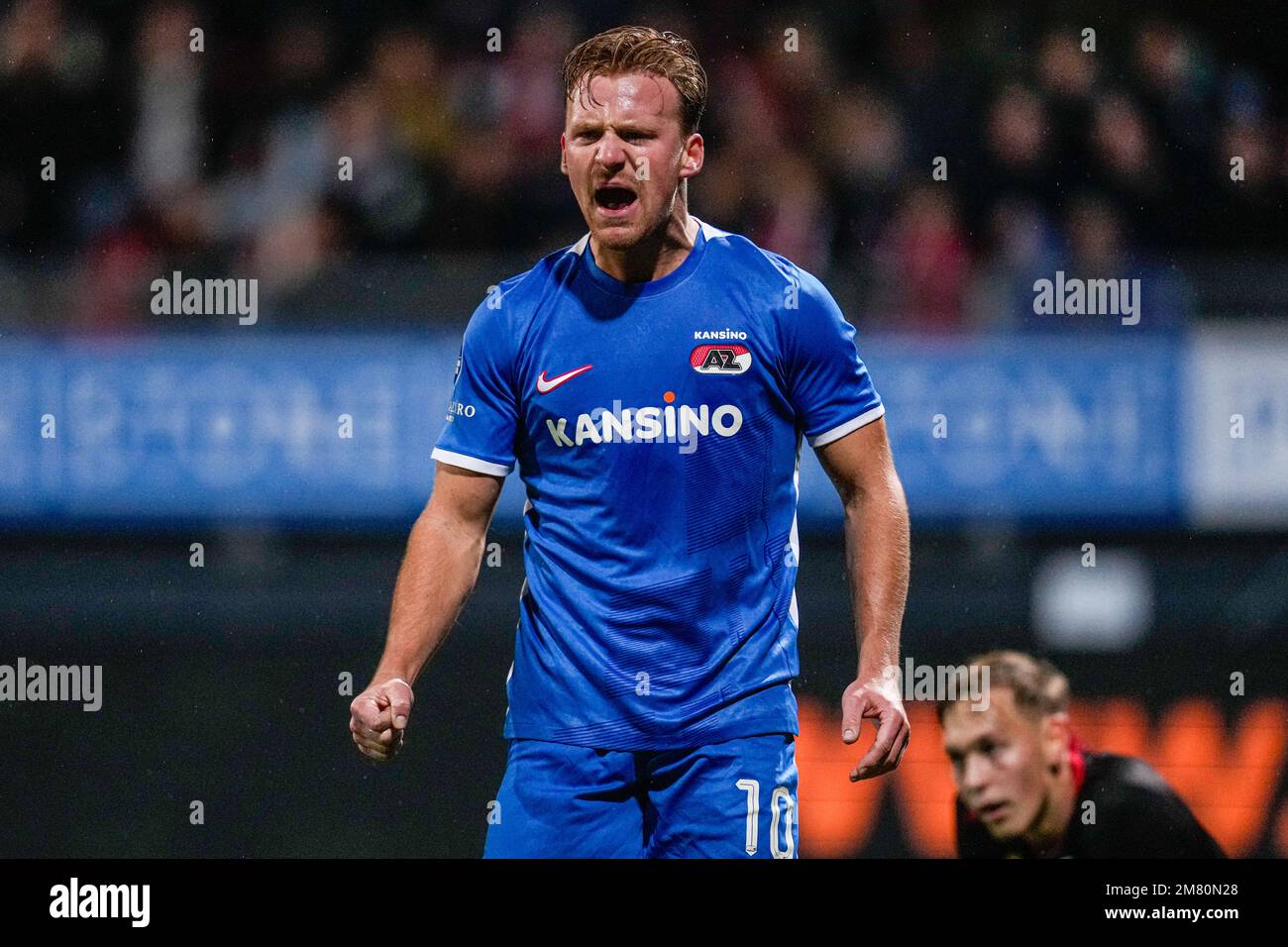 ROTTERDAM, NETHERLANDS - JANUARY 11: Dani de Wit of AZ Alkmaar ...
