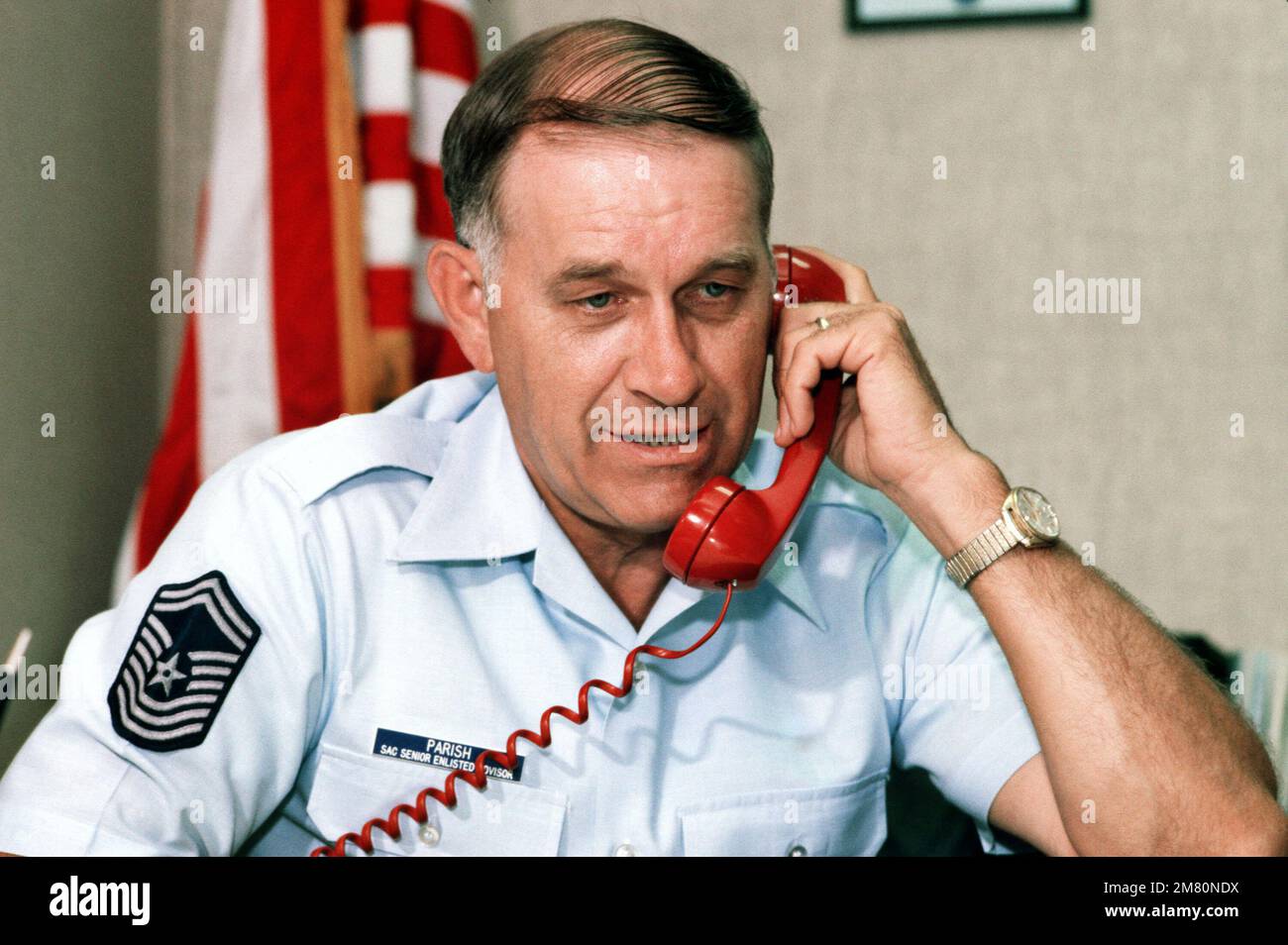 CHIEF MASTER Sergeant Sam Parish, recently named as the CHIEF MASTER ...