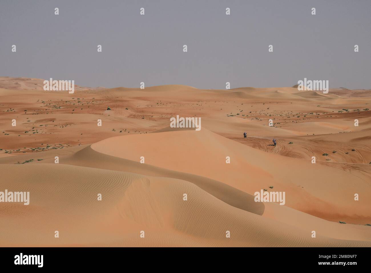 during the Stage 10 of the Dakar 2023 between Haradh and Shaybah, on ...