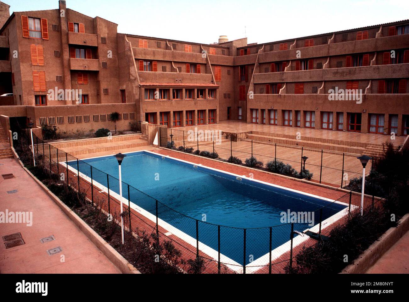 The Paradiso housing complex. Base: Naval Station, La Maddalena Country ...
