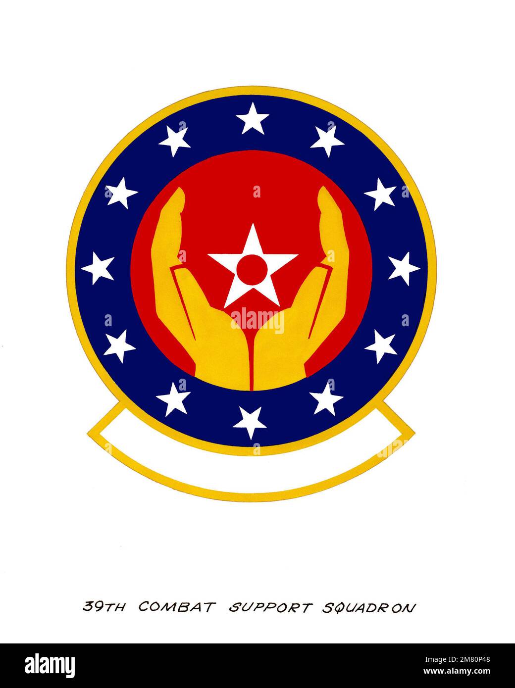 Organizational emblem for: 39th Combat Support Squadron. Country ...