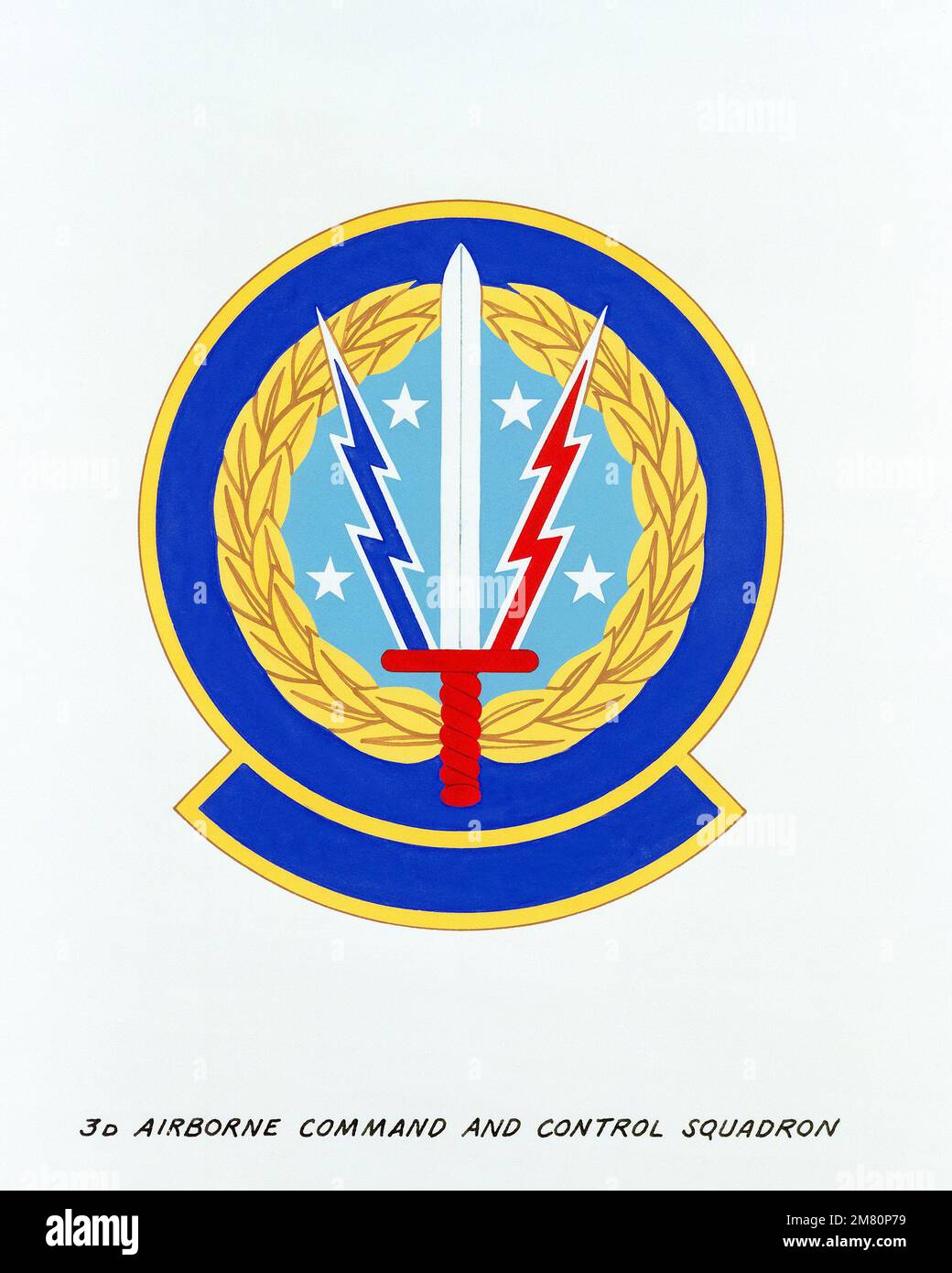 Organizational emblem for: 3rd Airborne Command and Control Squadron ...