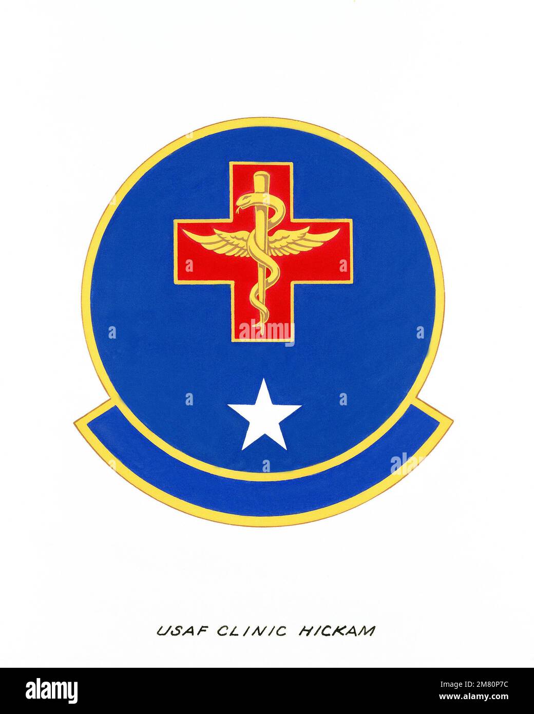 Organizational emblem for: United States Air Force Clinic, Hickam ...