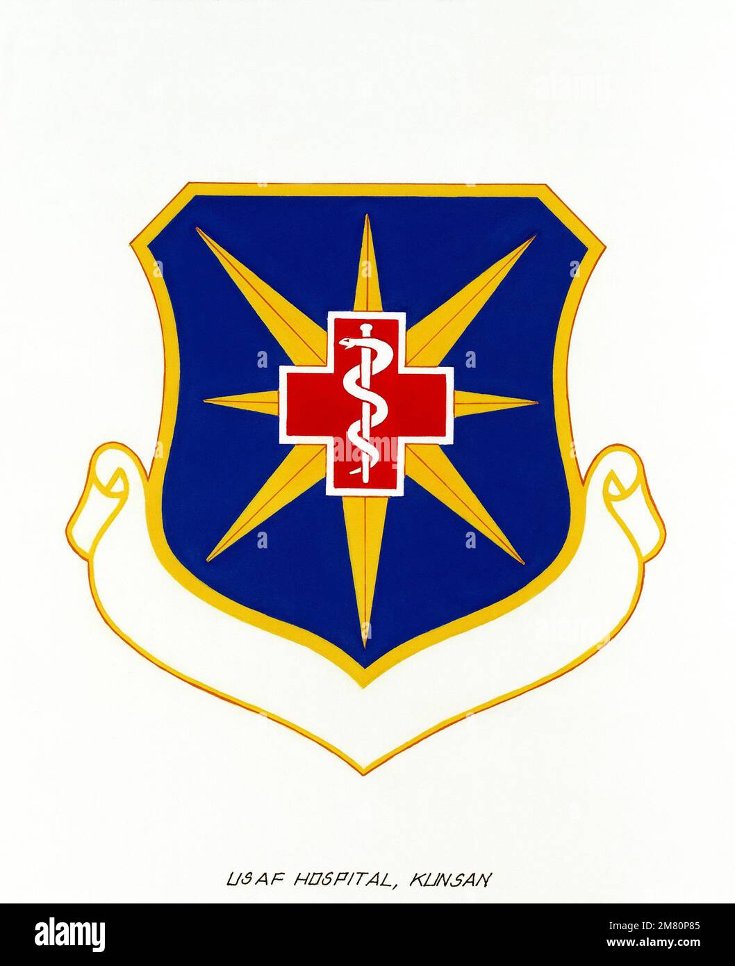 Organizational emblem for: USAF Hospital, Kunsan. Country: Unknown ...