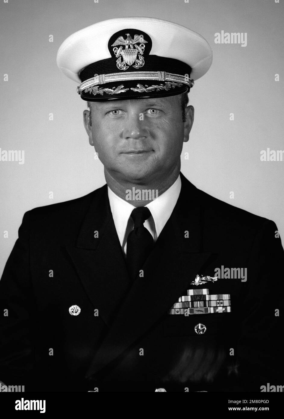 Captain Raymond A. Sharpe Jr., USN (covered). Country: Unknown Stock ...