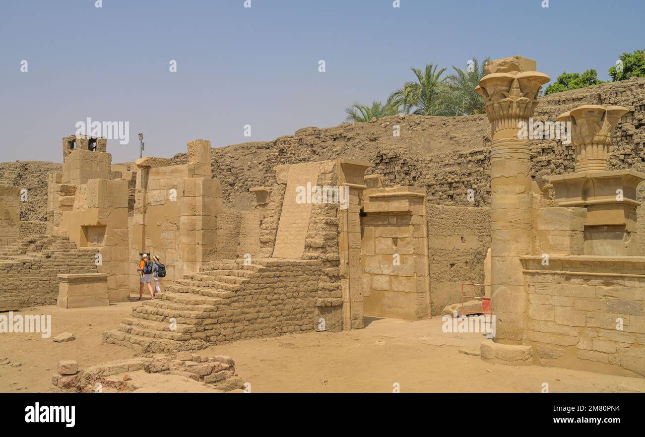 Tempel des Ptah, Karnak-Tempel, Karnak, Ägypten Stock Photo - Alamy