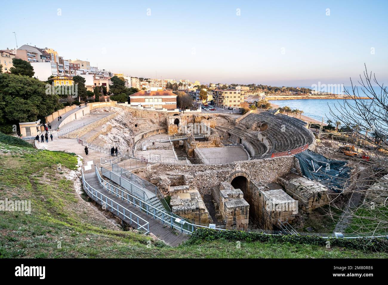 Tarragona - Catalonia, SPAIN - December 28th of 2022: Roman ...