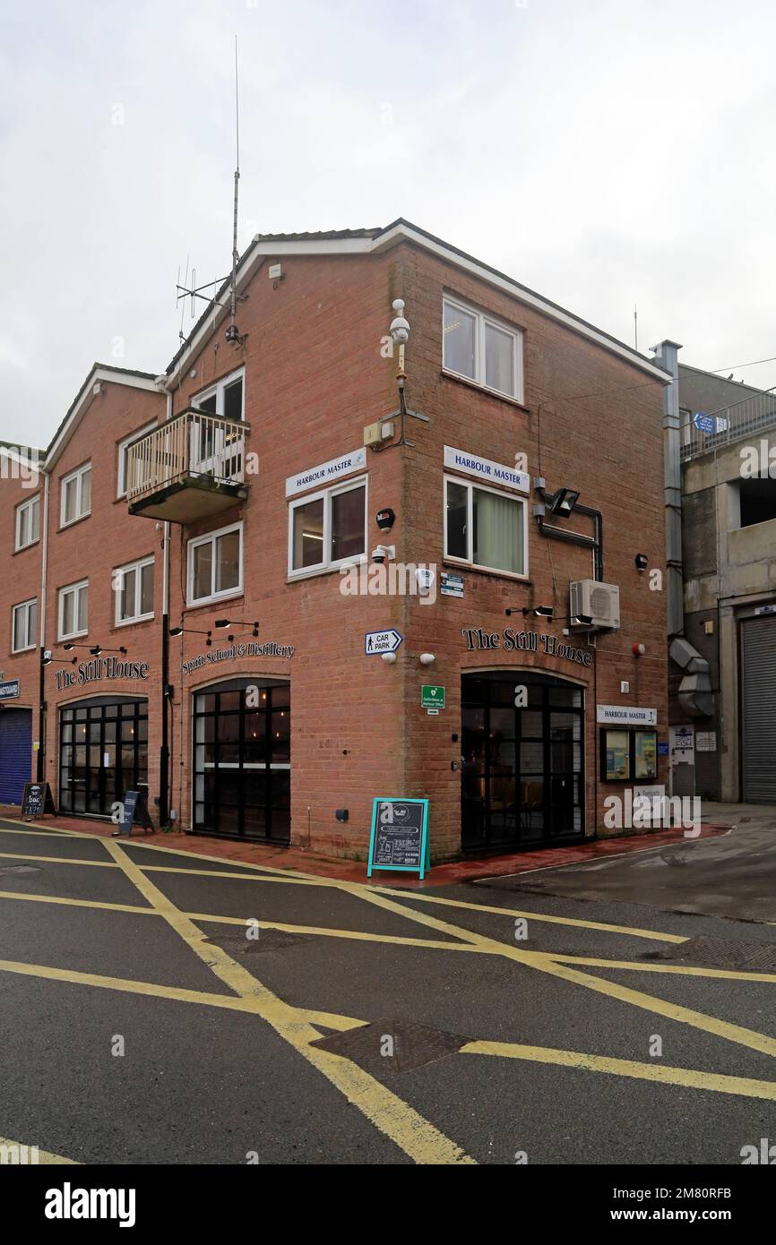 Harbour Master sign on pub. Paignton, Devon. Taken January 2023 Stock ...