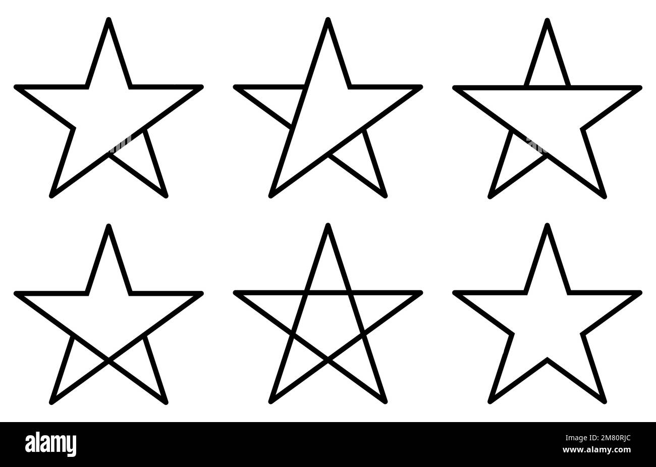Star icon. Set of star pictogram. Vector illustration. Eps 10 Stock ...