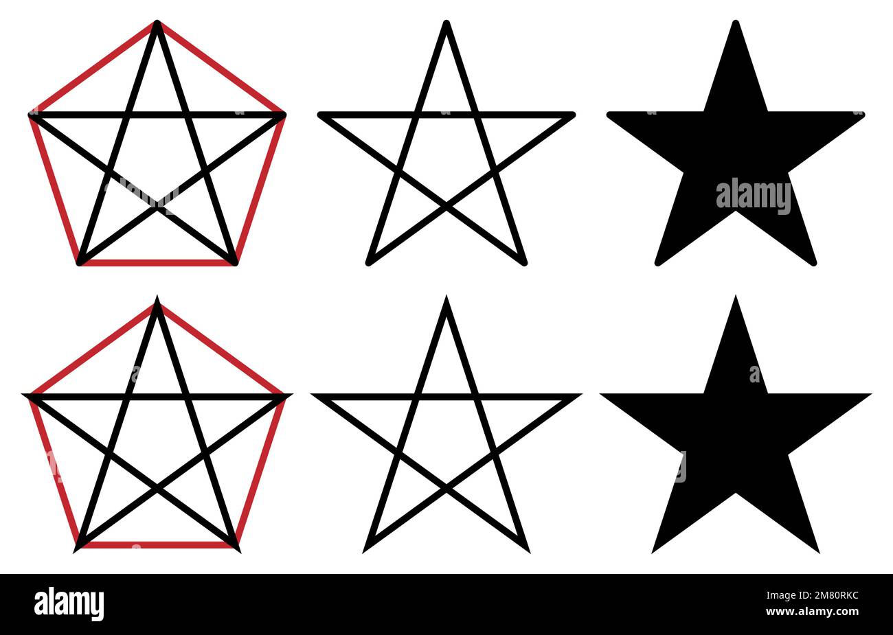 Star icon. Set of star pictogram. Vector illustration. Eps 10 Stock ...