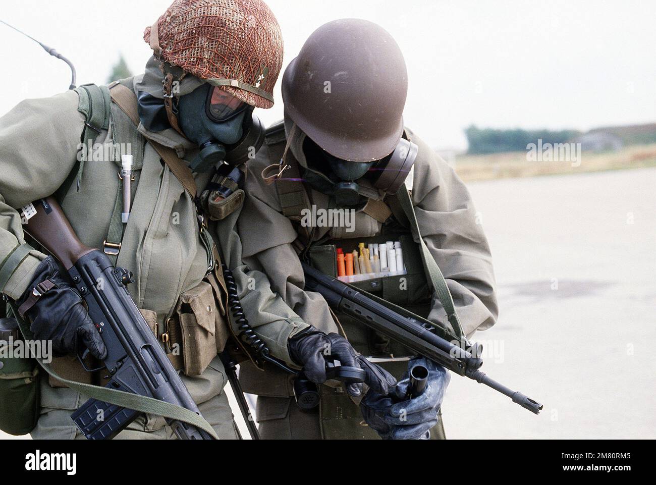 DF-ST-85-04992. Subject Operation/Series: CORNET GAUNTLET '83 Base ...