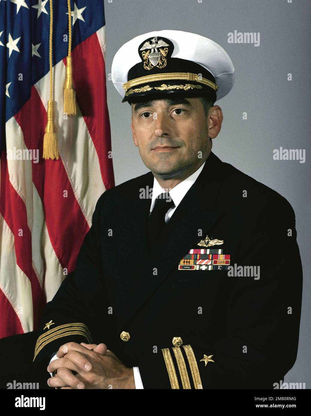 Commander Thomas C. Fritz, USN (covered). Country: Unknown Stock Photo ...