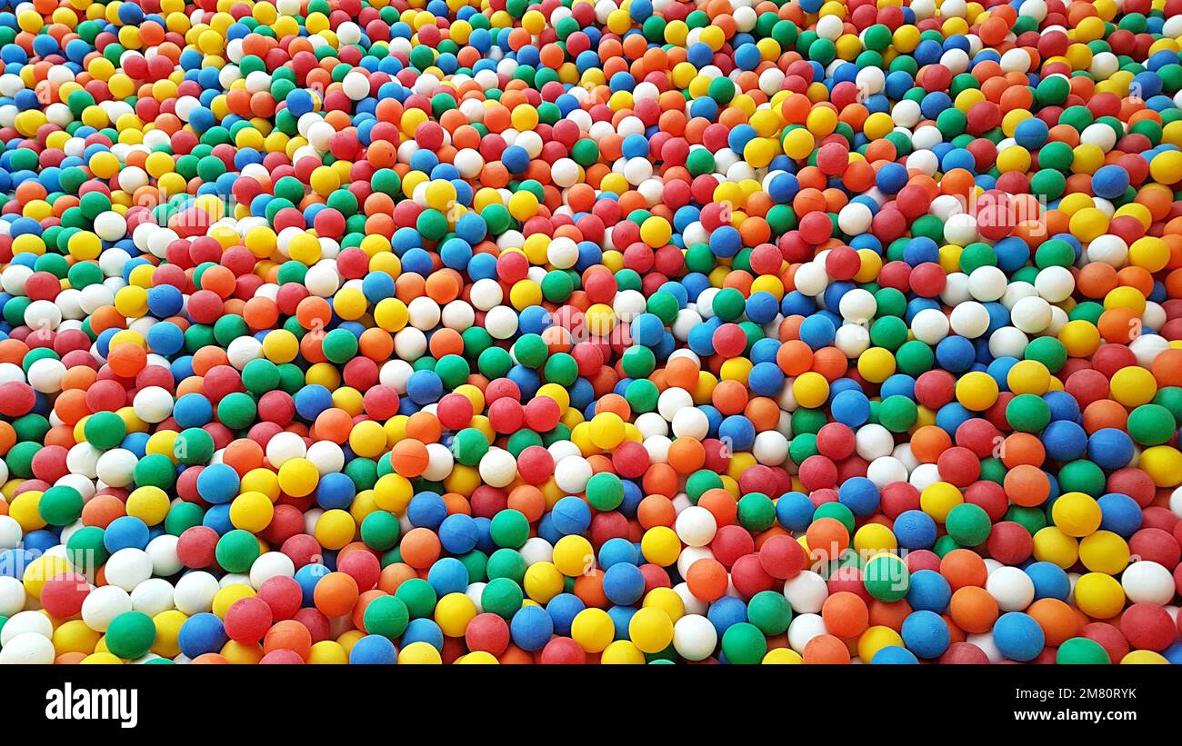 A beautiful colorful balls texture background Stock Photo - Alamy