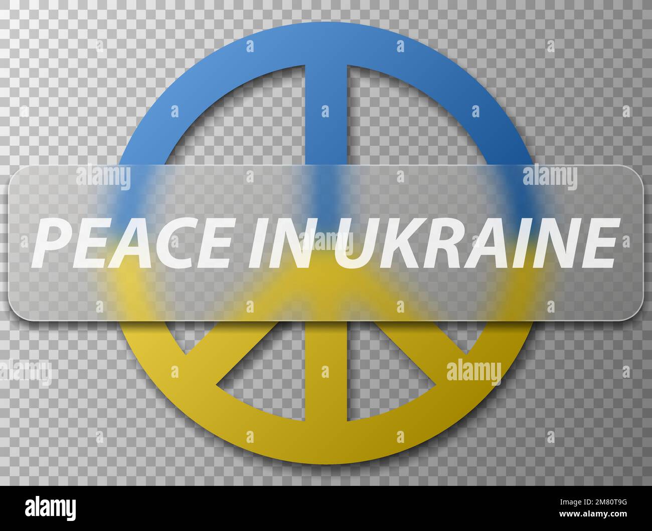 Ukraine peace symbols. Peace in ukraine. Stay with ukraine. Vector ...