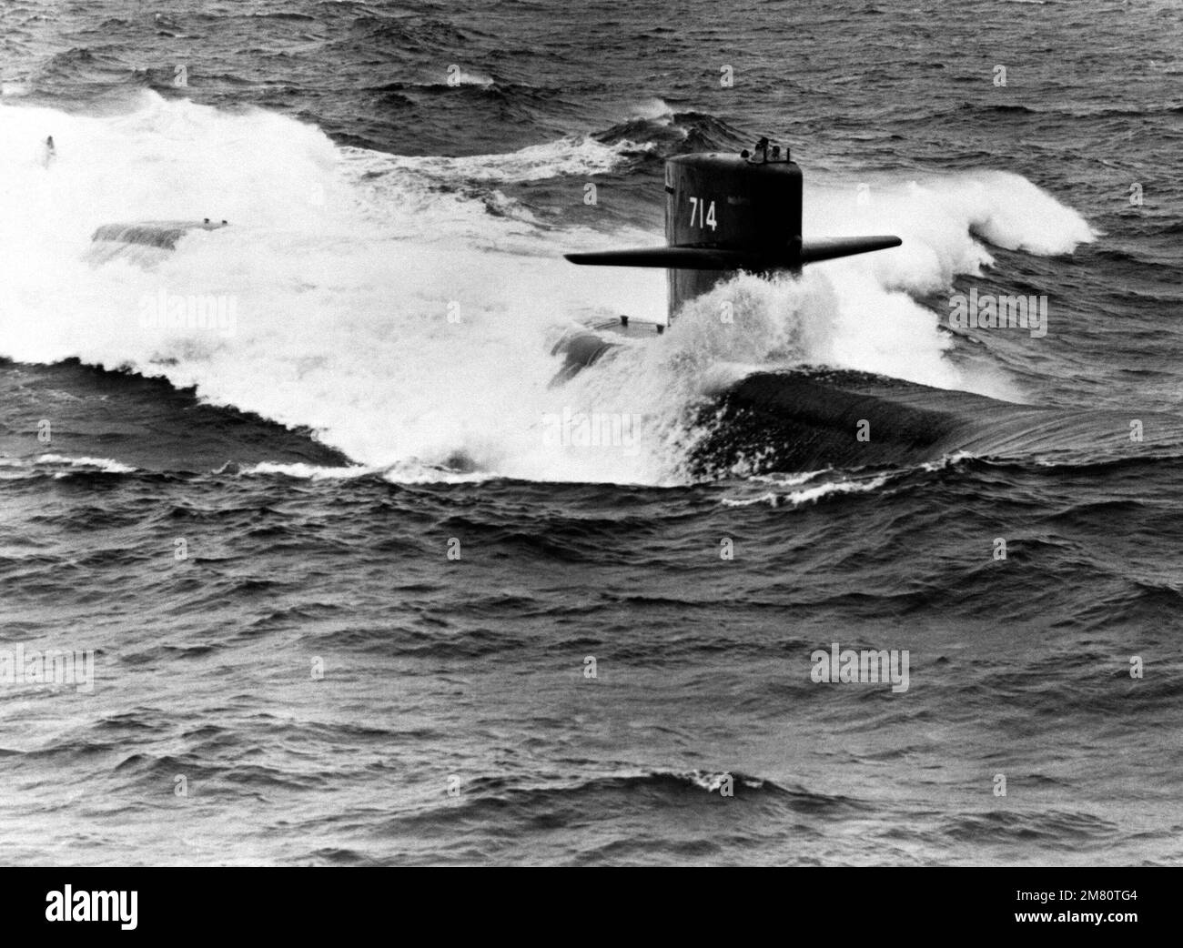 Uss los angeles class submarine Black and White Stock Photos & Images ...