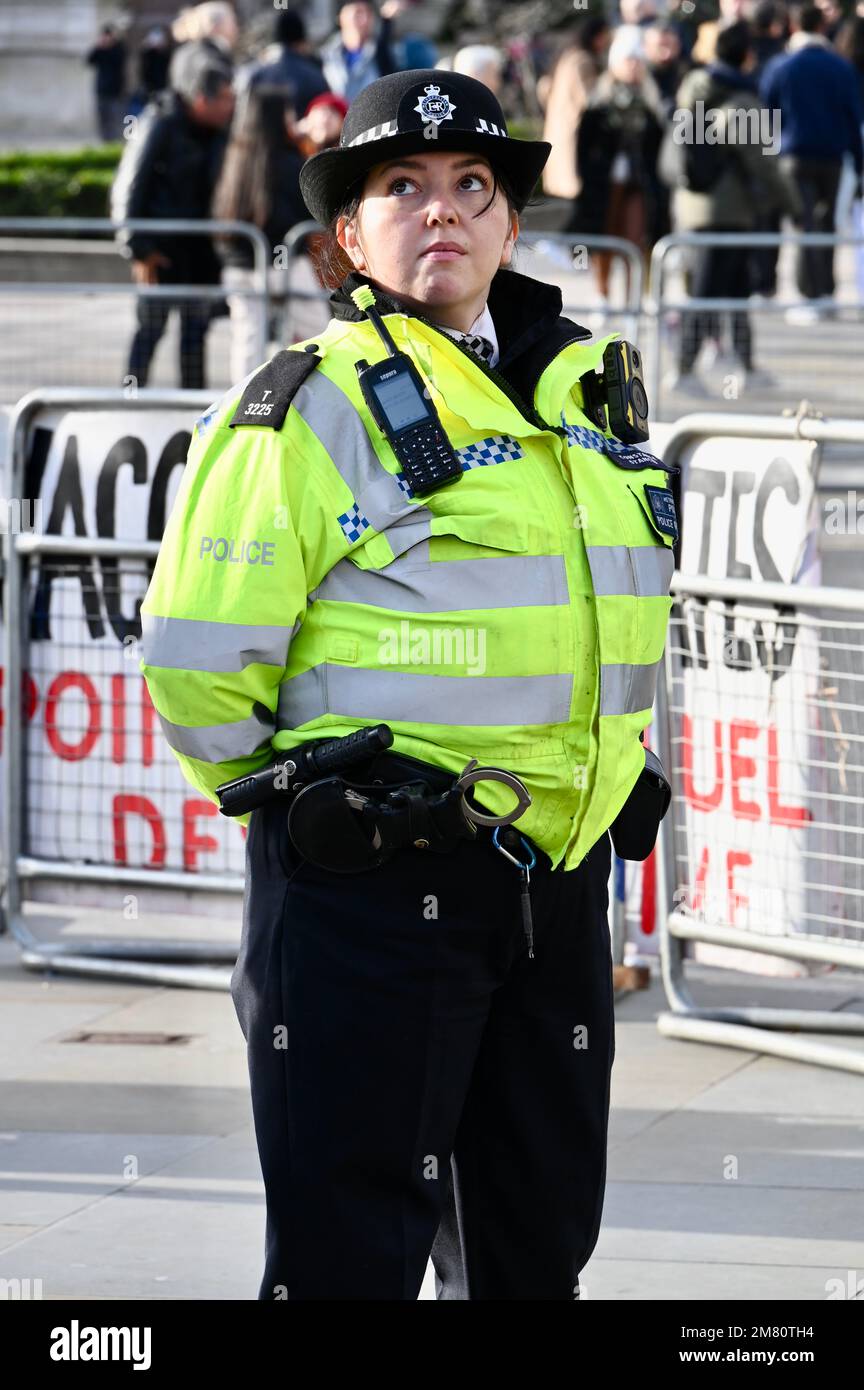 Female Police Officer, Parliament Square, London. UK Stock Photo - Alamy