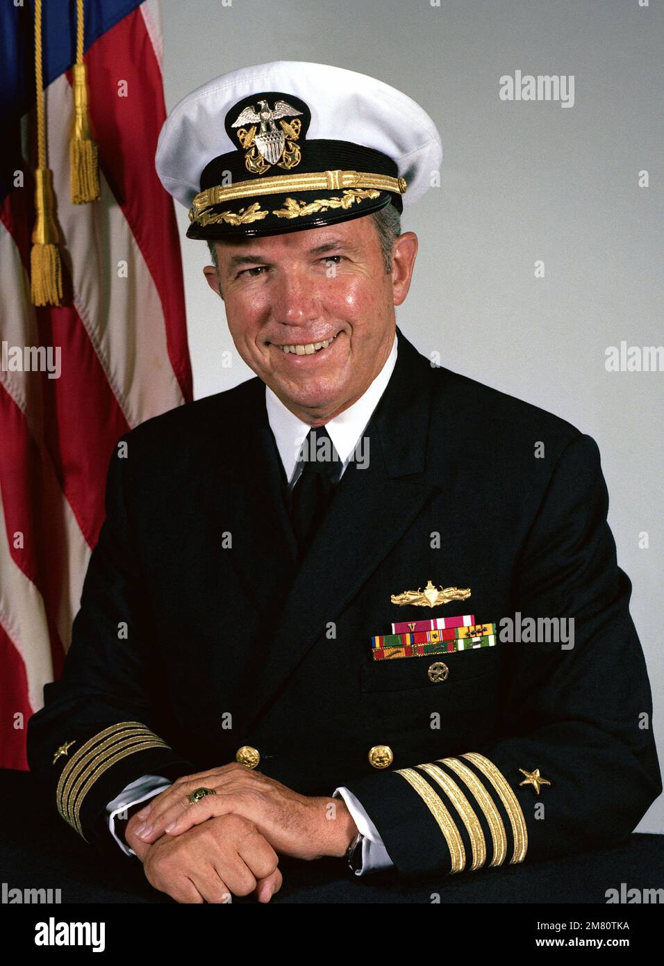 Captain Richard G. Hollenbach, USN (covered). Country: Unknown Stock ...