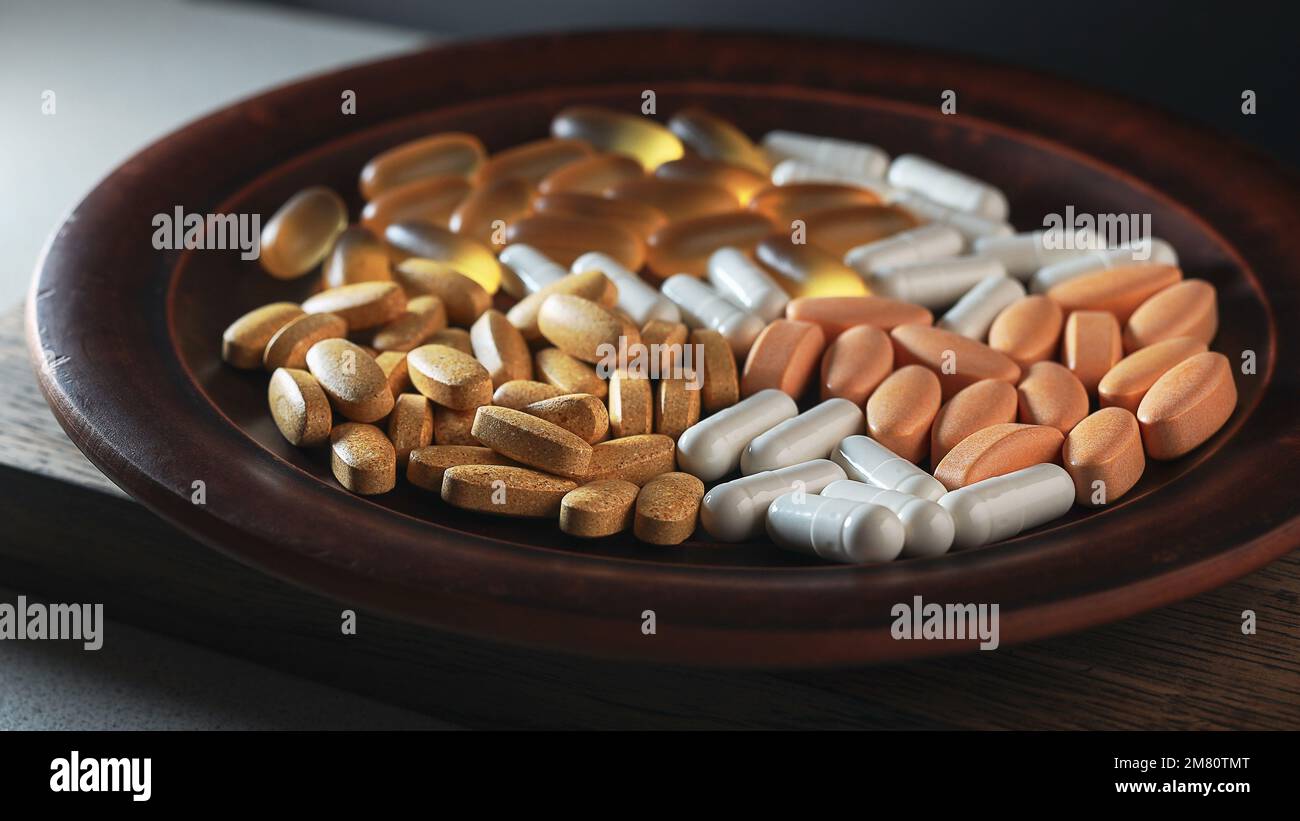 Pills isometric view hi-res stock photography and images - Alamy