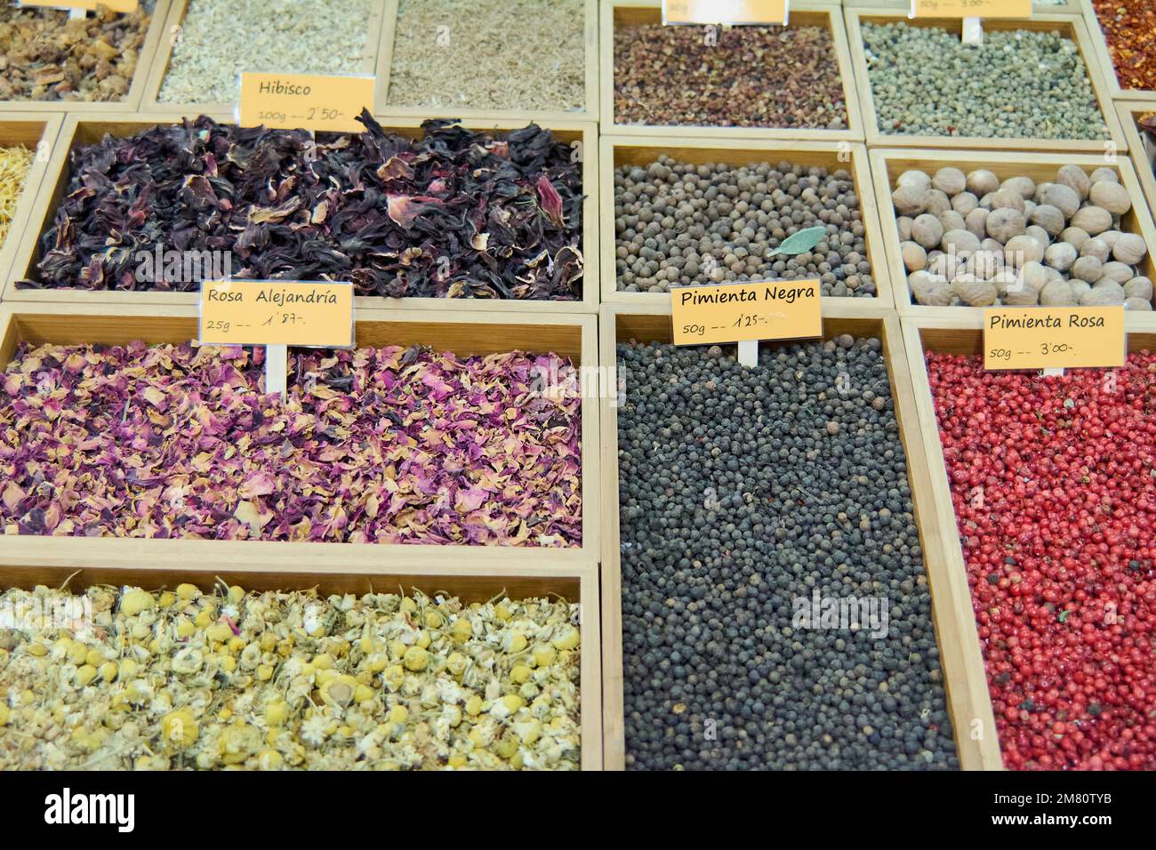 Multiple exotic vegetable and food species from the municipal market in ...