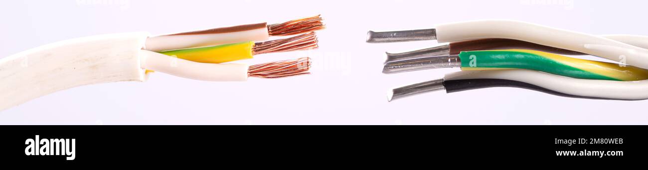 Electric cable without insulation hi-res stock photography and images ...
