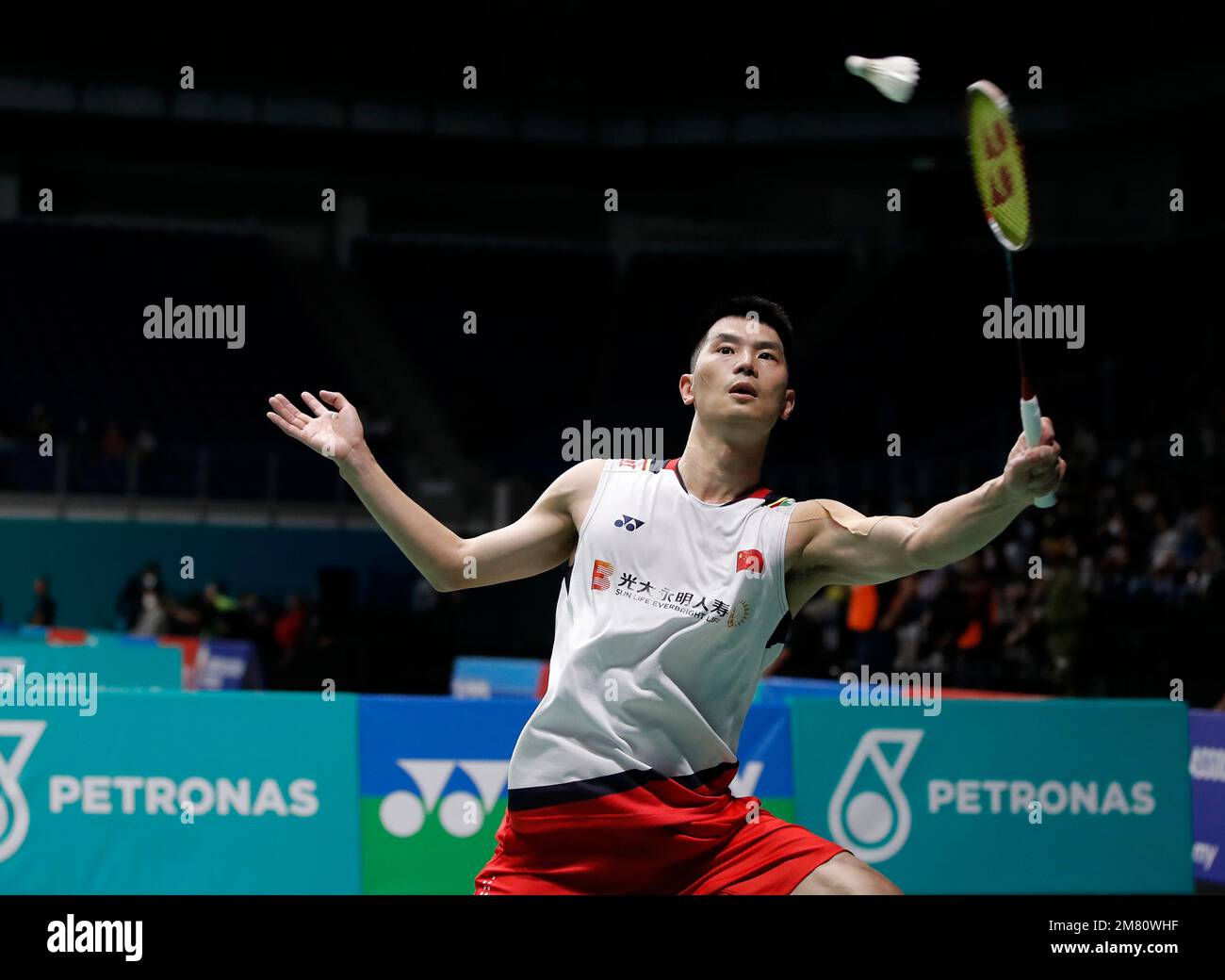 Kuala Lumpur, Malaysia. 11th Jan, 2023. Zhao Jun Peng of China plays ...