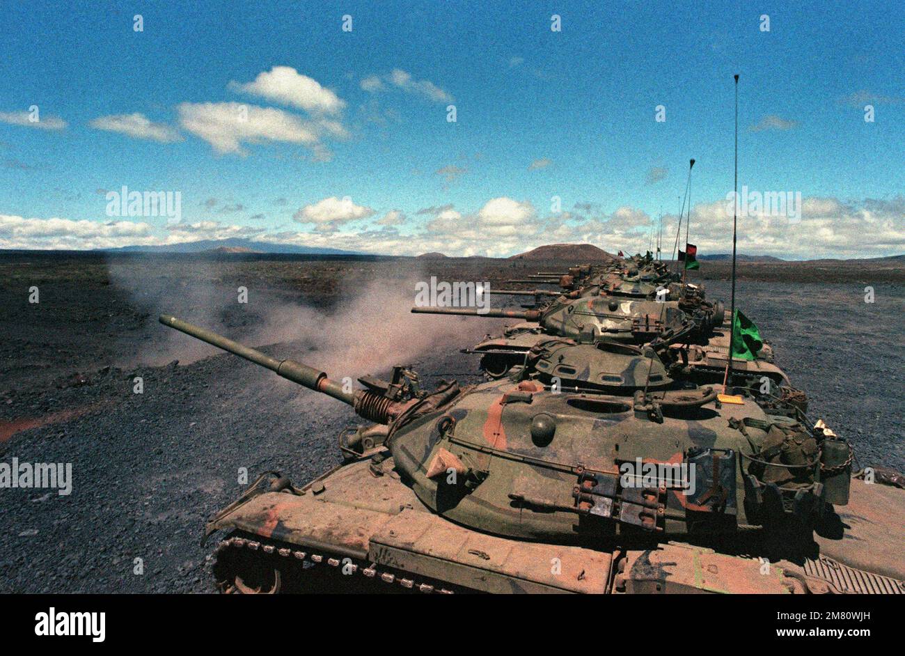 M-60A1 RISE (Reliability Improved Selected Equipment) main battlae ...