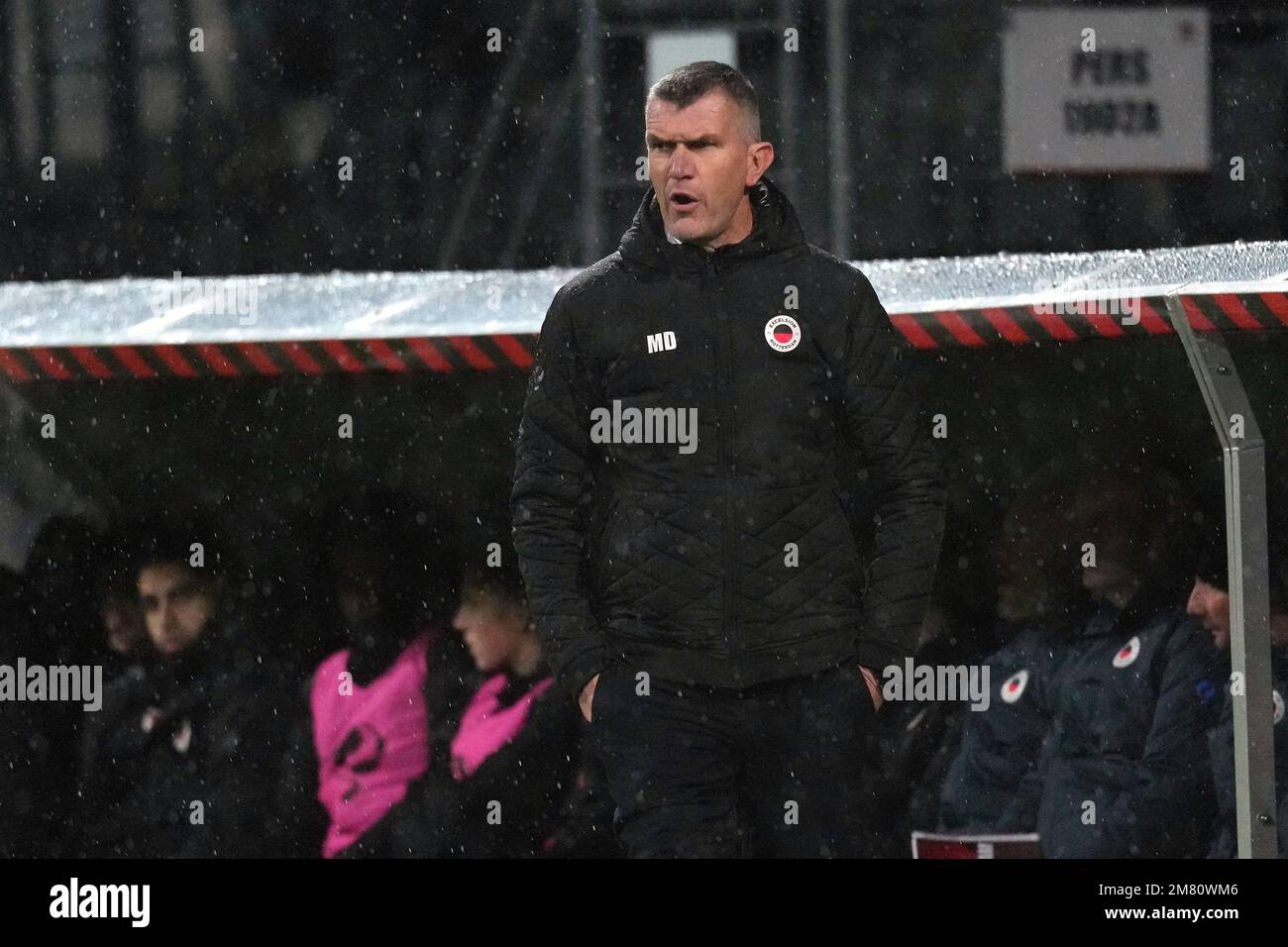 ROTTERDAM - sbv Excelsior coach Marinus Dijkhuizen during the 2nd round ...