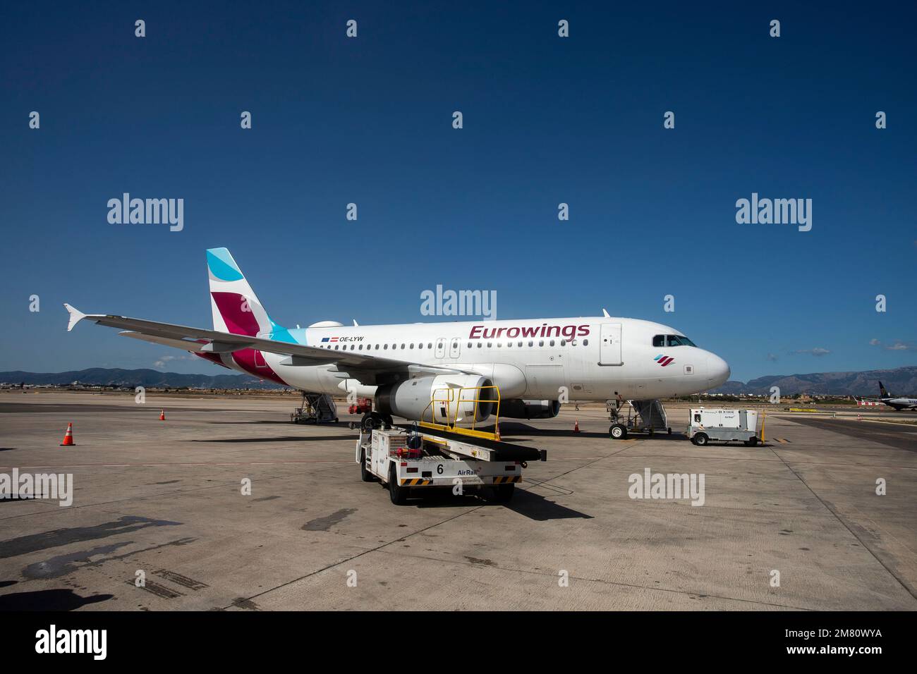 Palma de Mallorca - Spain. October 5, 2022. Eurowings is an airline ...
