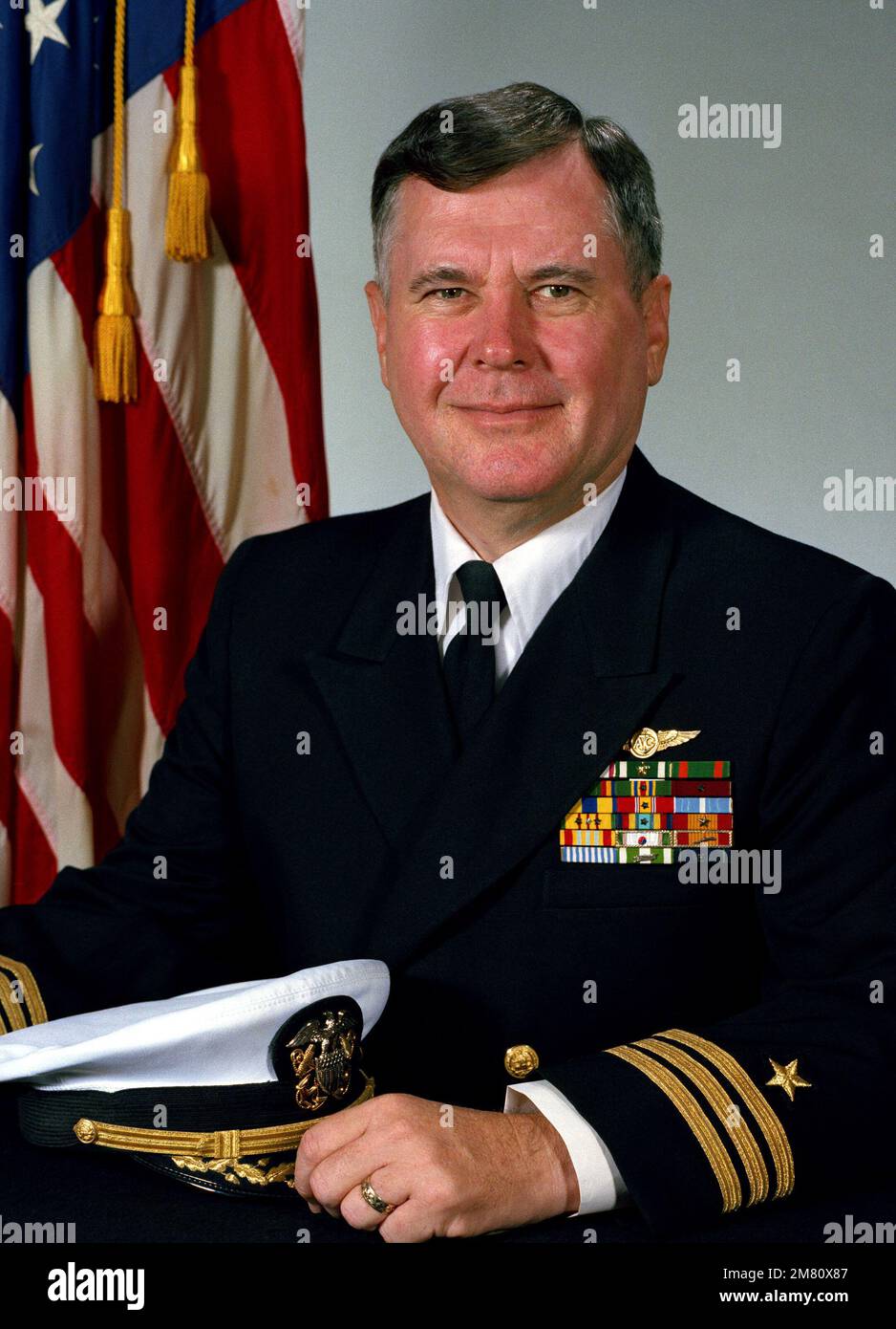 Commander Donald G. Robertshaw, USN (uncovered). Country: Unknown Stock ...