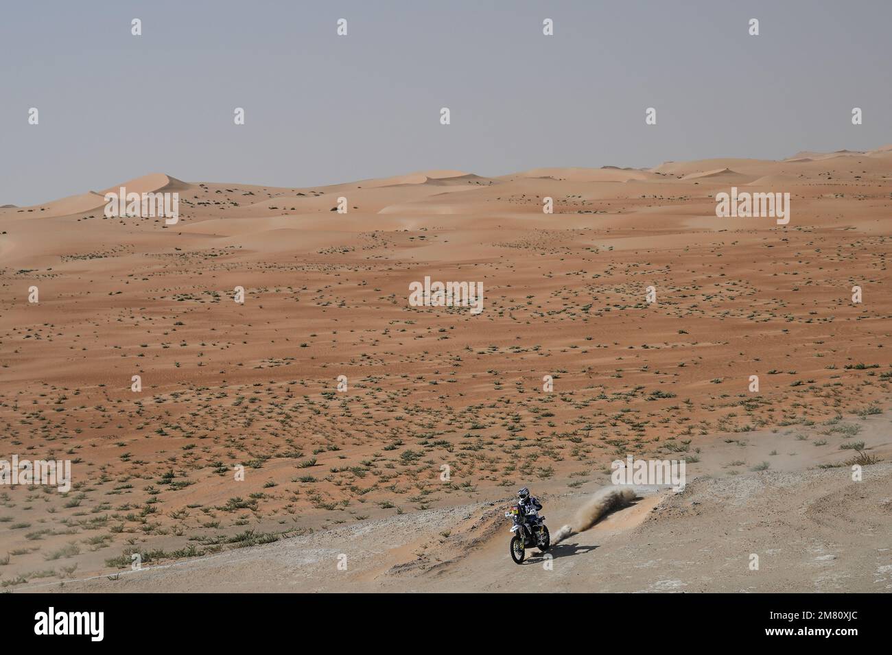 77 during the Stage 10 of the Dakar 2023 between Haradh and Shaybah, on ...