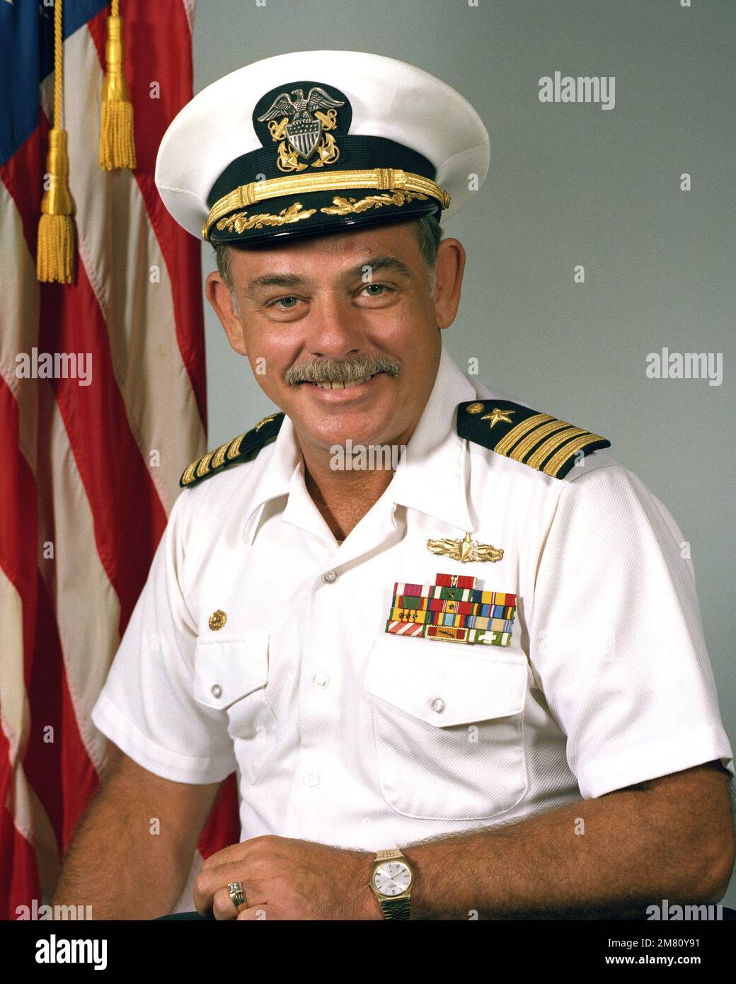 Captain John A. Martin, USN (covered). Country: Unknown Stock Photo - Alamy