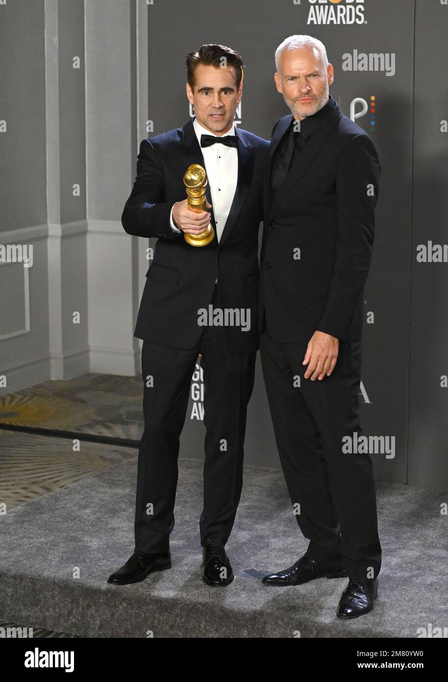 Los Angeles, USA. 10th Jan, 2023. Colin Farrell & Martin McDonagh, The ...
