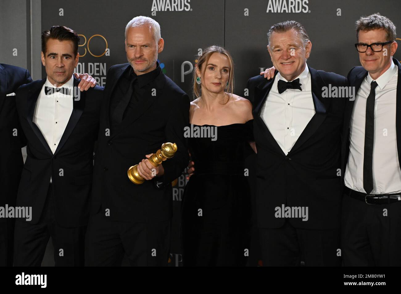 Los Angeles, USA. 10th Jan, 2023. Colin Farrell, Martin McDonagh, Kerry ...
