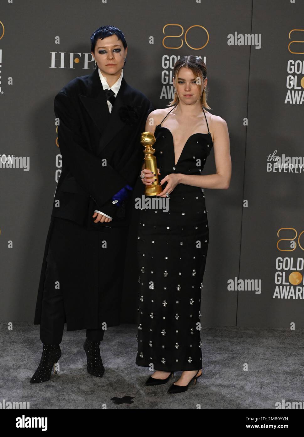 Los Angeles, USA. 10th Jan, 2023. Emma D'Arcy & Milly Alcock, best ...