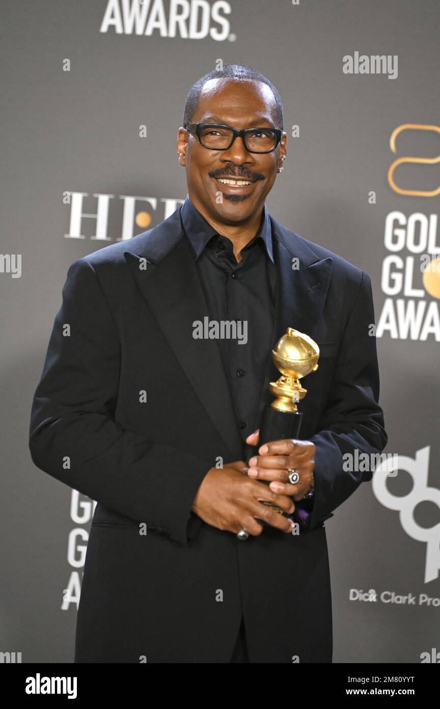 Los Angeles, USA. 10th Jan, 2023. Eddie Murphy, winner of Cecil B ...