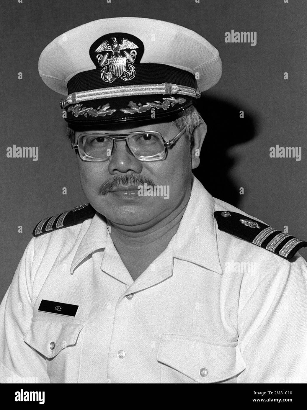 Commander Anthony J. Dee, USN (covered). Country: Unknown Stock Photo ...