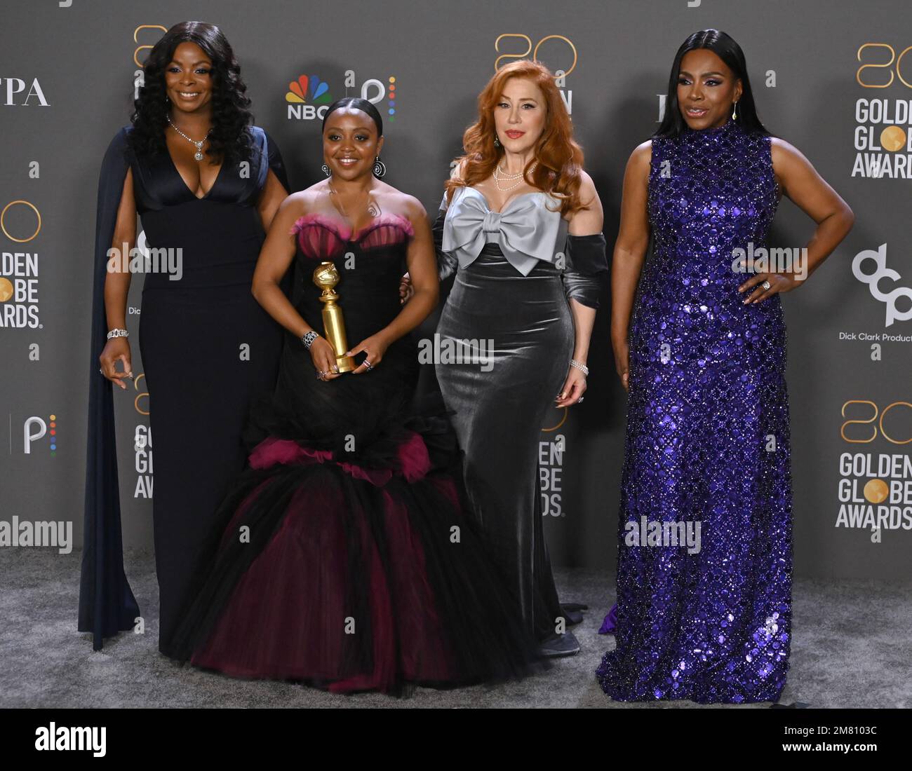 Los Angeles, USA. 10th Jan, 2023. Janelle James, Quinta Brunson, Lisa ...