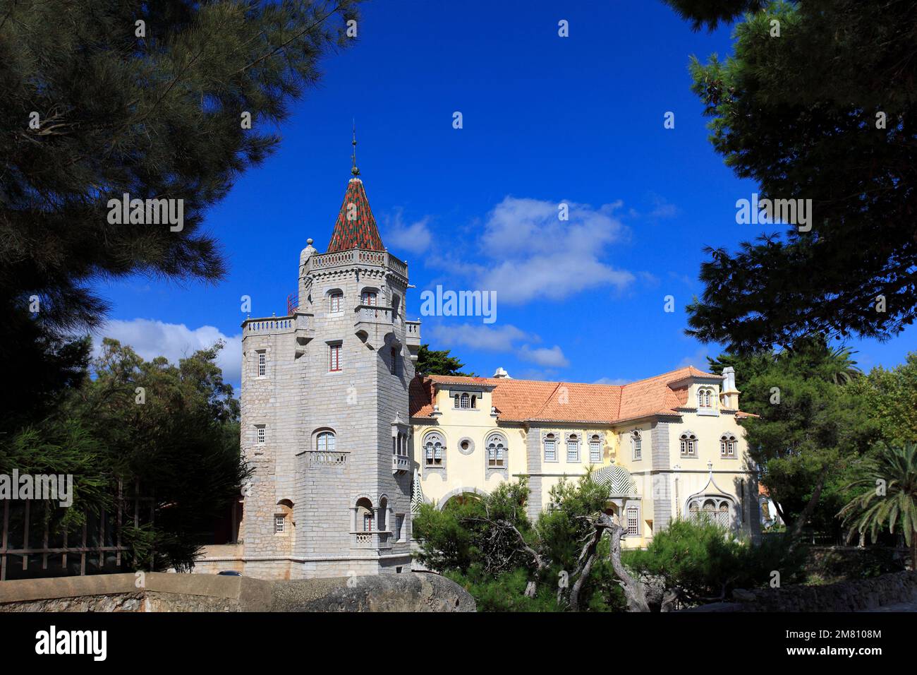 The Castro Guimaraes Museum in Cascais town, Estremadura region ...