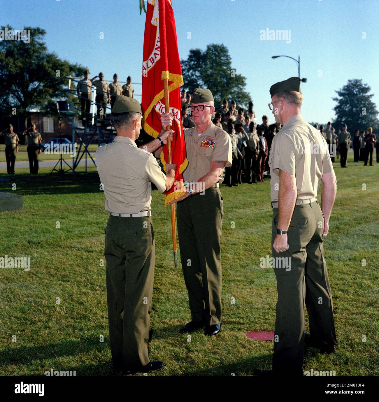 Lieutenant Colonel (LTC) J. M. Hargrove, Commanding Officer of ...