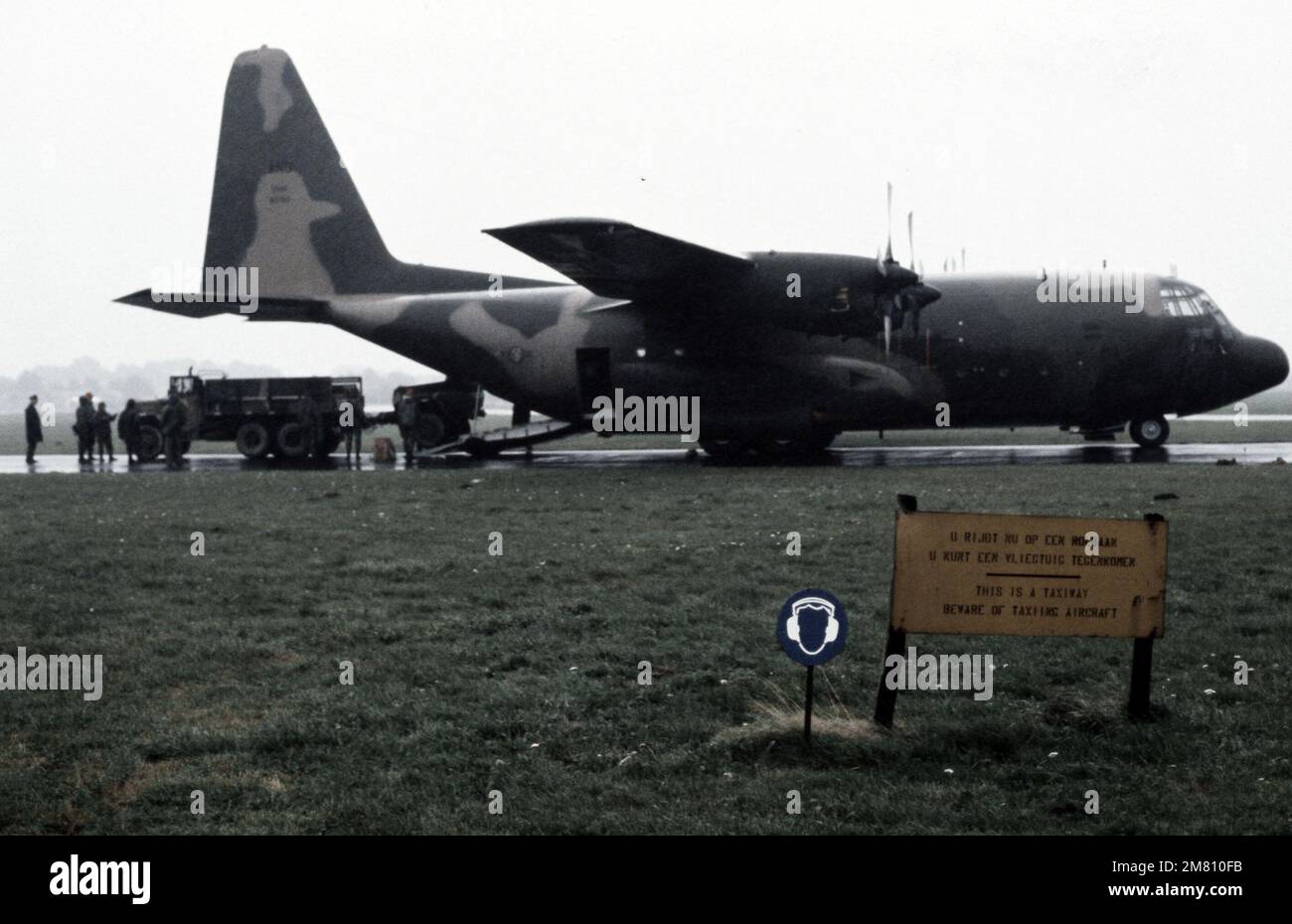 A truck is loaded aboard a 136th Tactical Airlift Wing C-130 Hercules ...