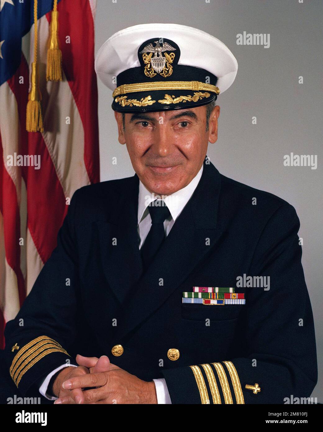 Captain James W. Conte, USN (covered). Country: Unknown Stock Photo - Alamy