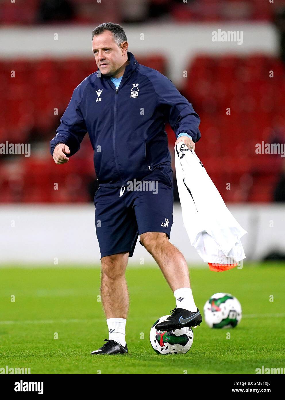 Nottingham Forest coach Andy Reid ahead of the Carabao Cup Quarter ...