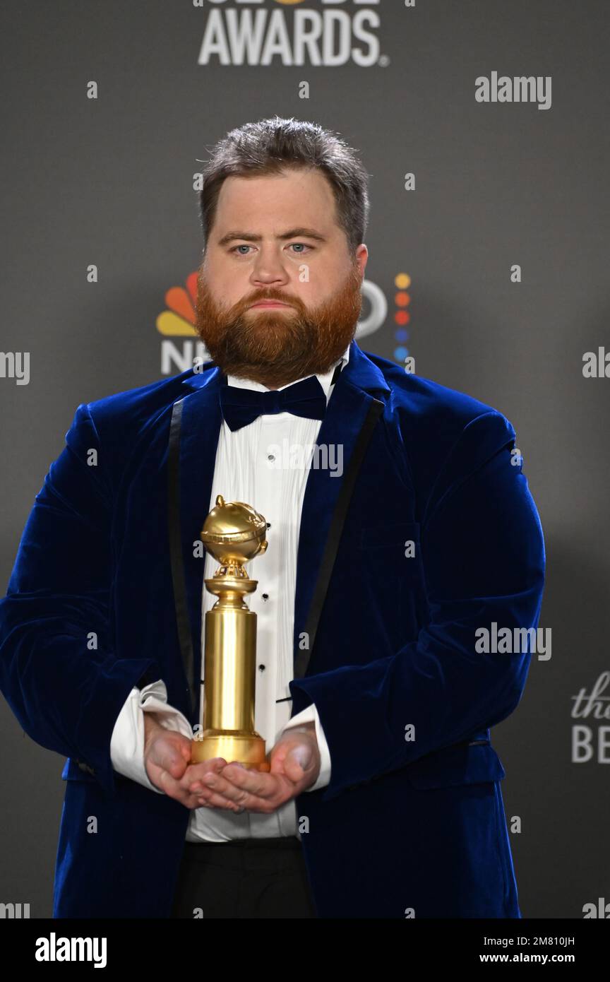 Los Angeles, USA. 10th Jan, 2023. Paul Walter Hauser, Best Supporting ...