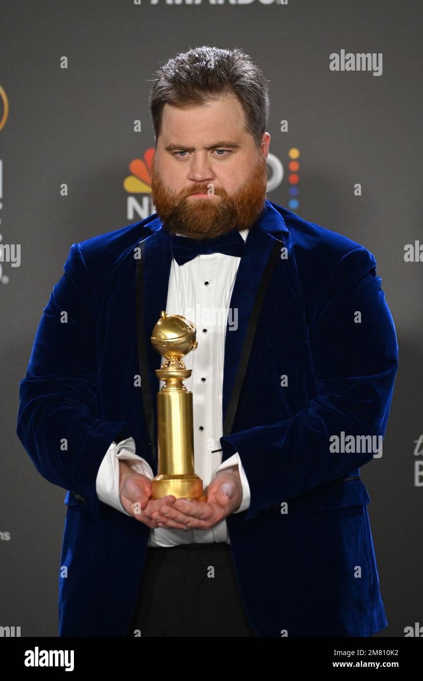 Los Angeles, USA. 10th Jan, 2023. Paul Walter Hauser, Best Supporting ...