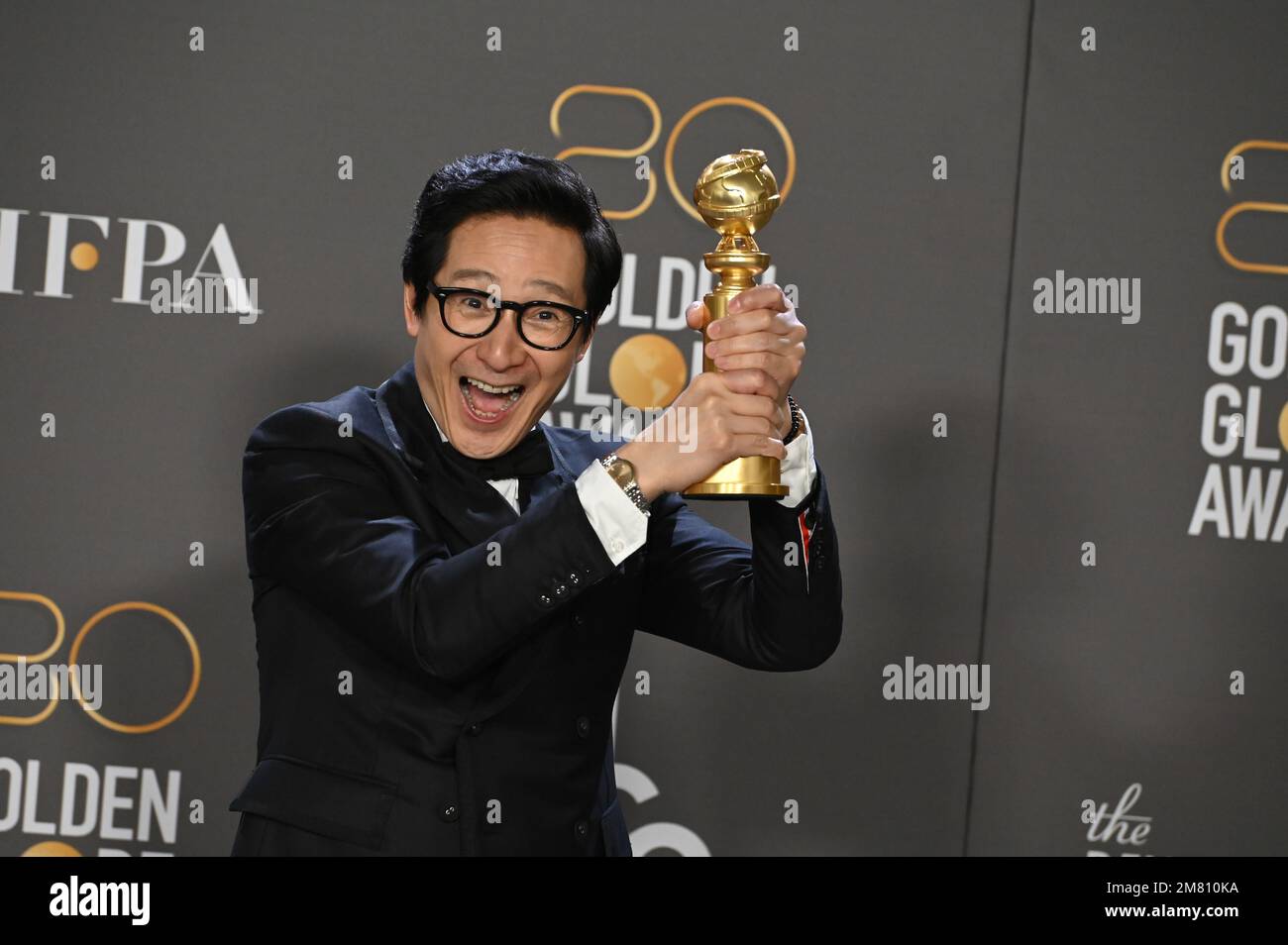 Los Angeles, USA. 10th Jan, 2023. Ke Huy Quan, Best Supporting Actor ...