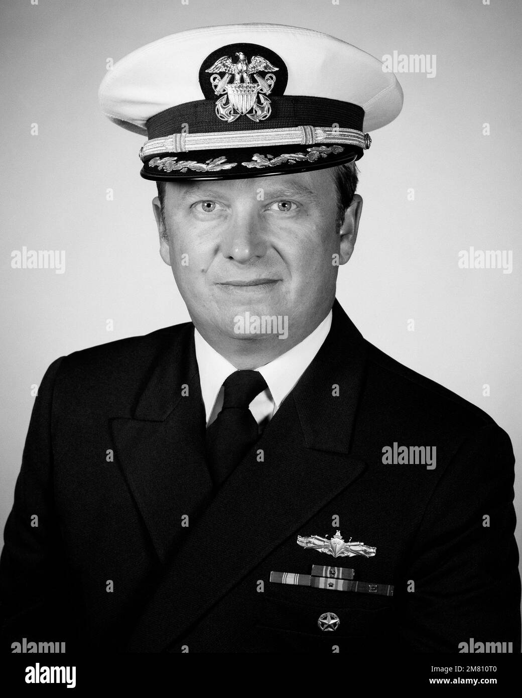 Captain George C. Harkness, USN (covered). Country: Unknown Stock Photo ...