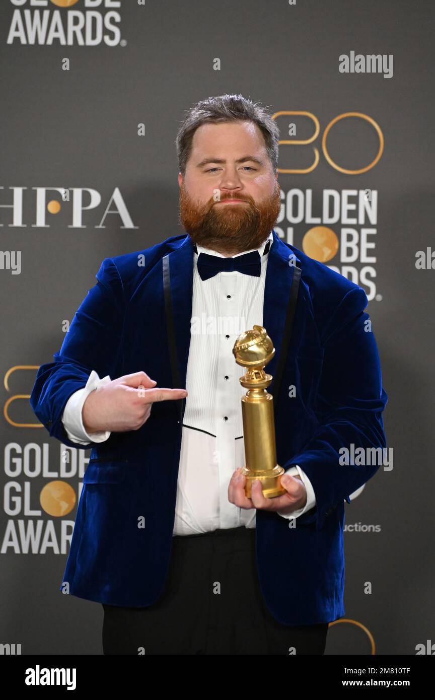 Los Angeles, USA. 10th Jan, 2023. Paul Walter Hauser, Best Supporting ...