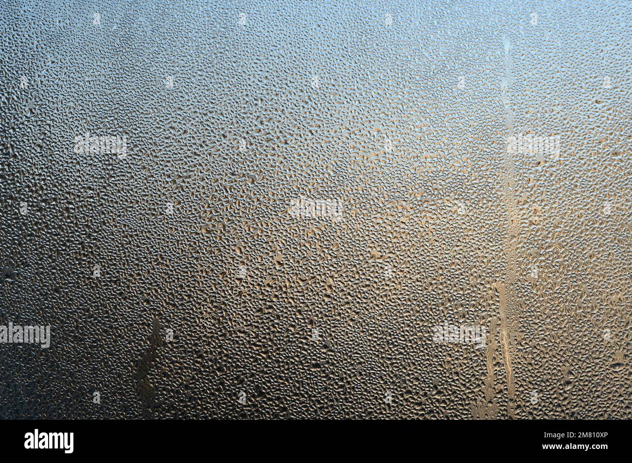 condensation on the window glass. large drops Stock Photo - Alamy